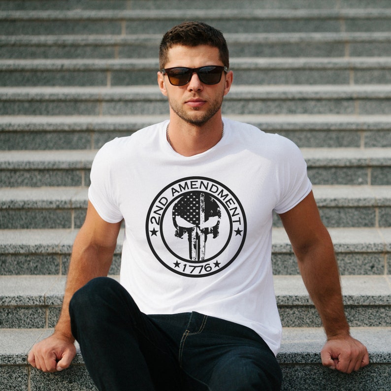 2nd Amendment 1776 Skull Svg Png Eps and Dxf File. - Etsy