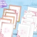 Cherry Blossom Stationery Set, Printable Journal Paper (PDF) - Etsy