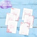 Cherry Blossom Stationery Set, Printable Journal Paper (PDF) - Etsy