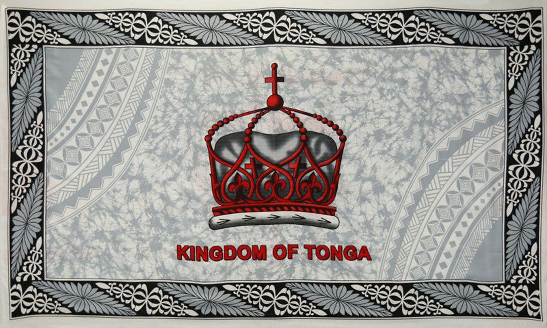 Kingdom of Tonga Crown | Sarong - Etsy