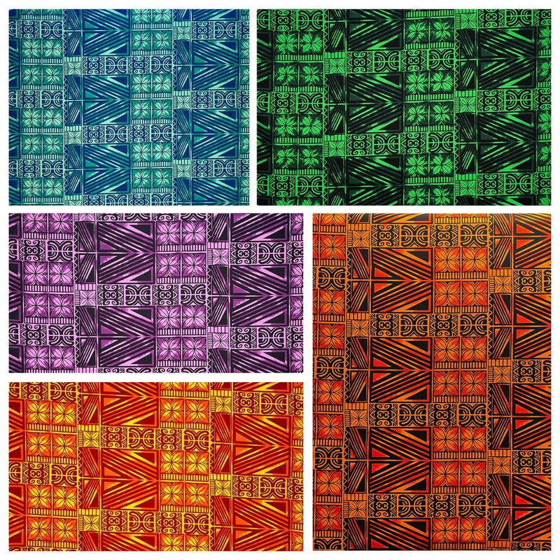 Polynesian Fabric - Etsy