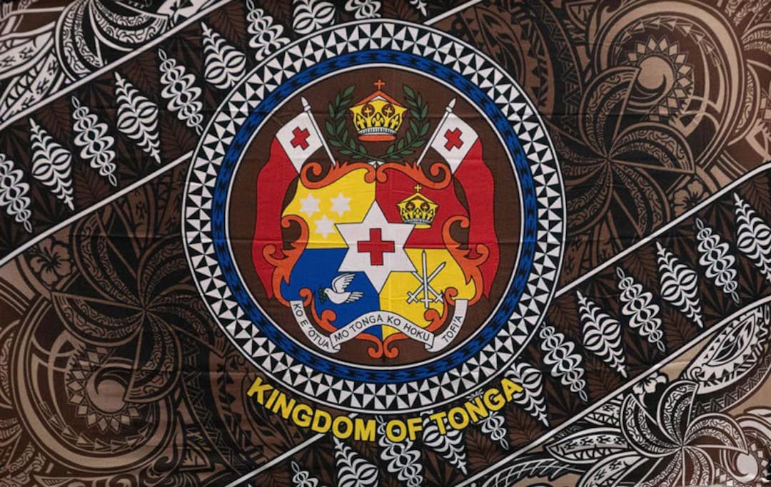 Kingdom of Tonga Seal Tribal Sarong - Etsy