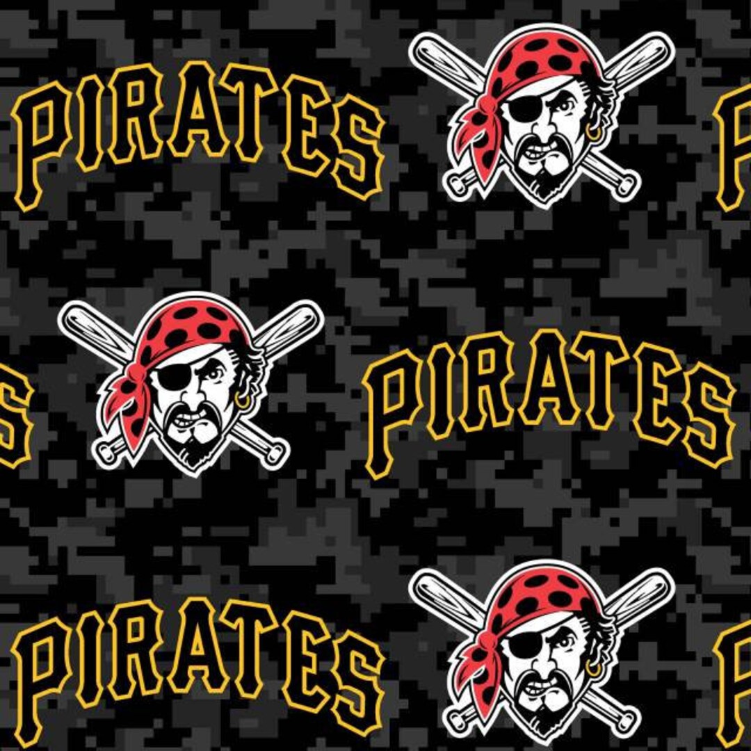 Pittsburgh Pirates Fleece Fabric - Etsy