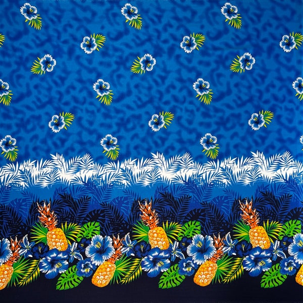 Pineapple Fabric - Etsy