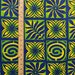 Traditional Polynesian Tapa Design Cotton Light Barkcloth Fabric ...
