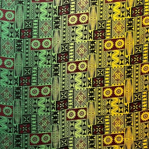 Fijian Tapa Barkcloth Fabric | Islands Fabric - Etsy