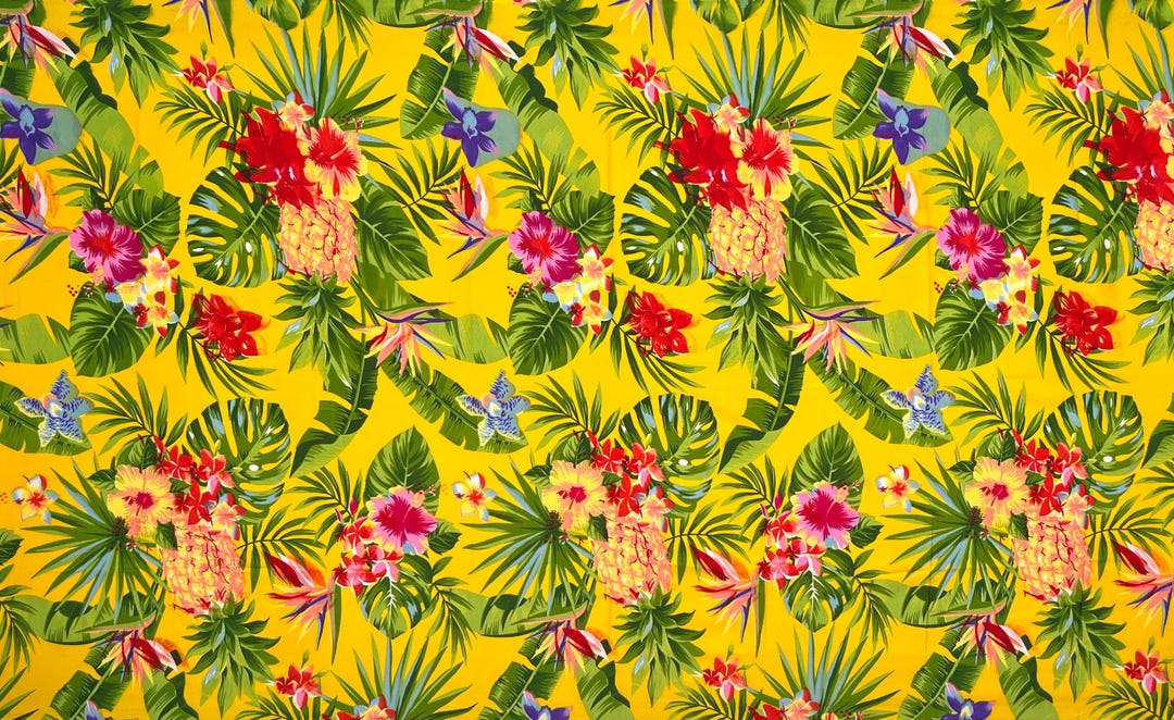 Tropical Paradise Sarong | Islands Fabric - Etsy
