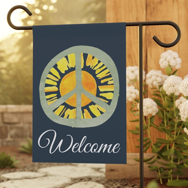 Peace Sign Yard Art - Etsy