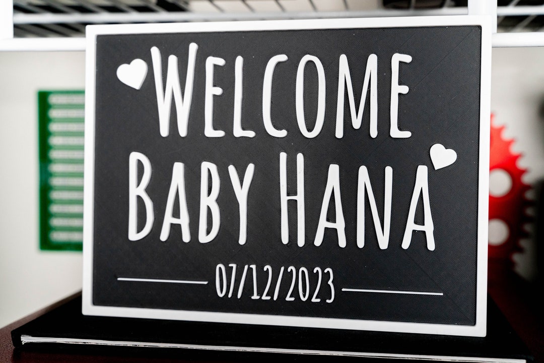 Custom 3D Printed Signs - Etsy