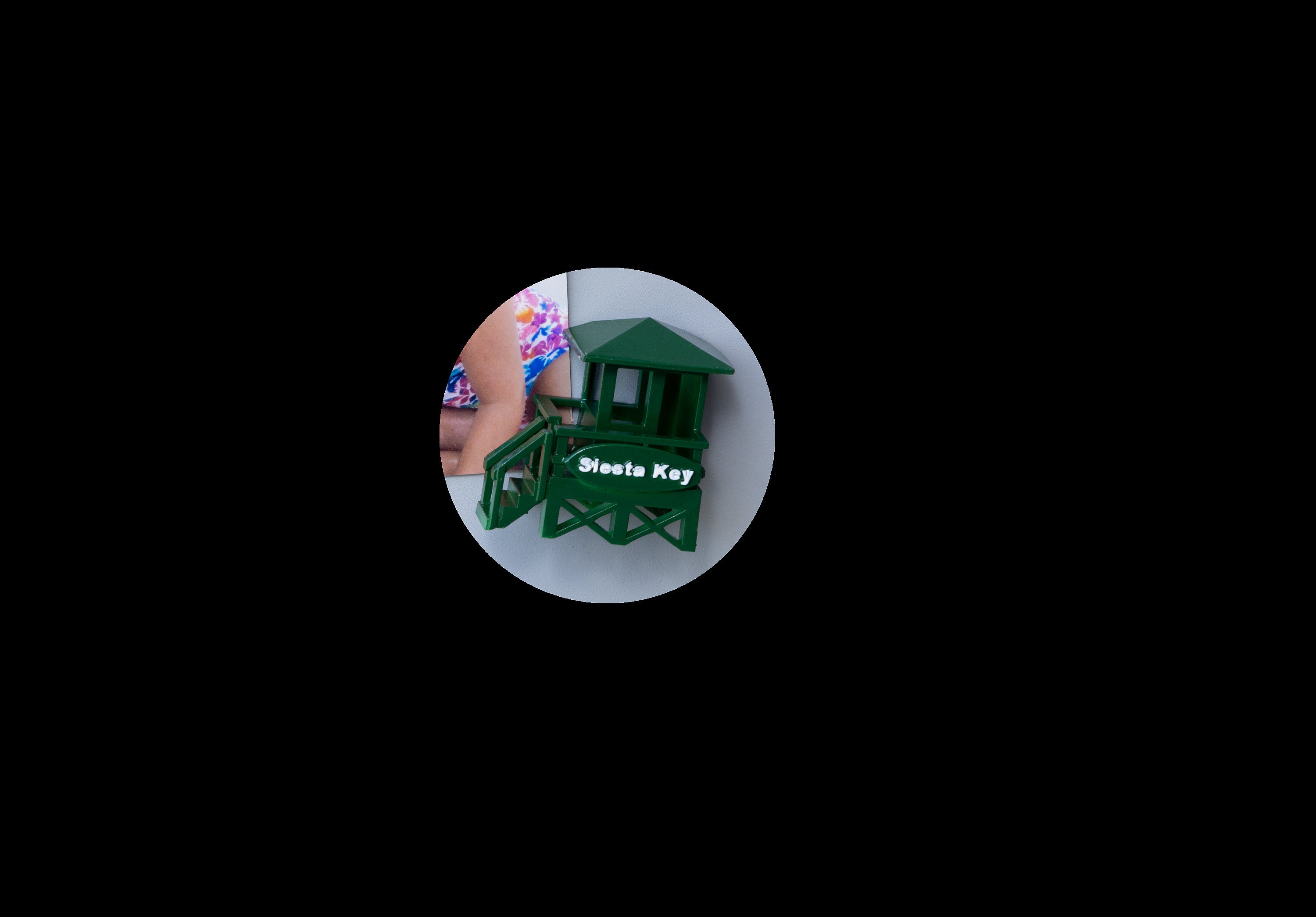 Siesta Key Lifeguard Magnet and Ornament Any Combo - Etsy