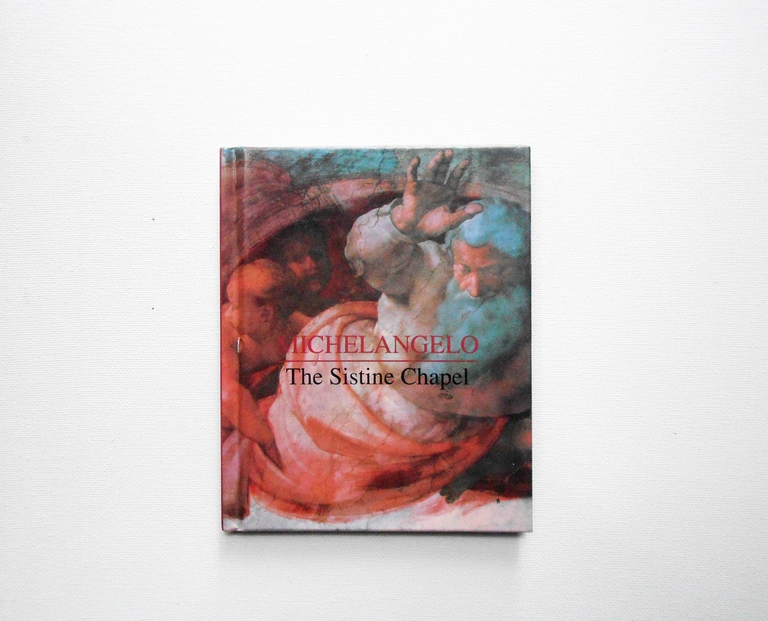 Michelangelo: The Sistine Chapel Miniature Art Book Illustrated ...