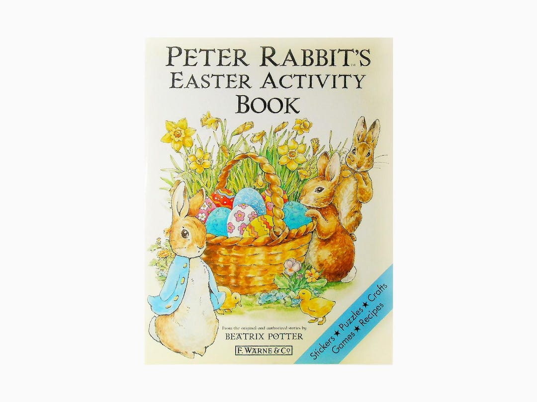 Peter Rabbit's EASTER Activity Book ⊙ Beatrix POTTER - Illustrated Easter Crafts Kids Art ...