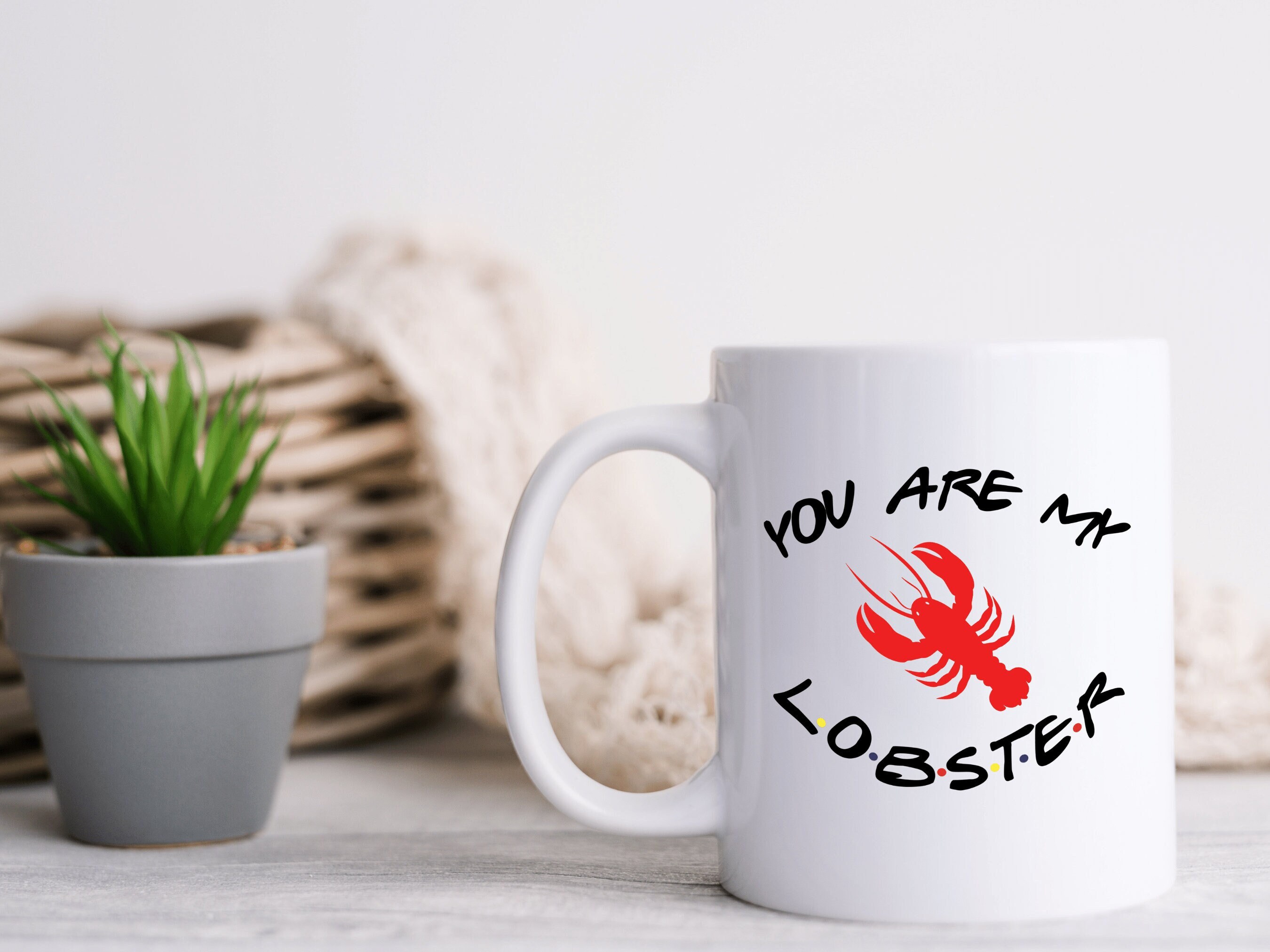 FRIENDS TV Show Fan Gift You're My Lobster I Love You You're My Person ...