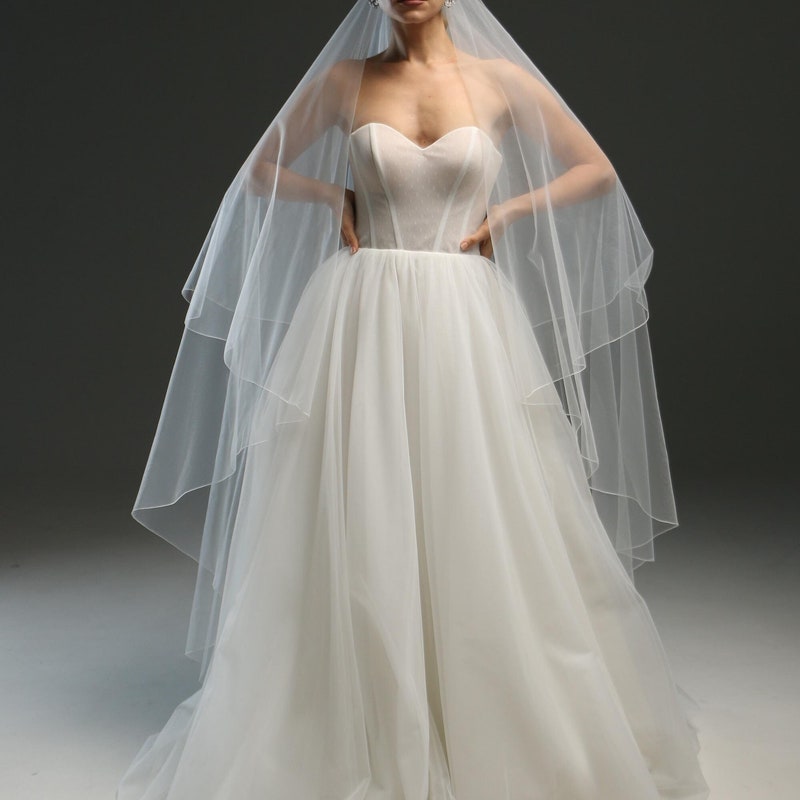 Double Layer Veil - Etsy