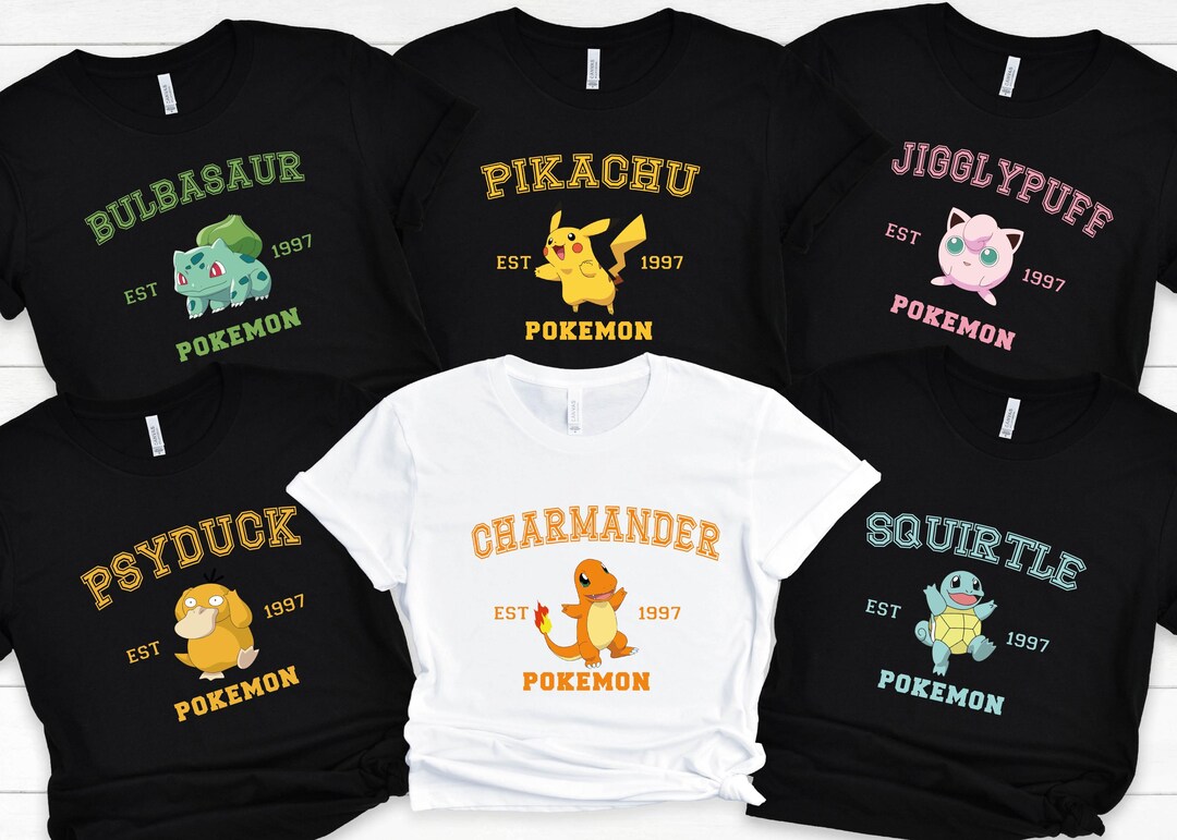Vintage Poke Character Shirts, Custom Poke T-shirt, Family Shirt , Poke ...
