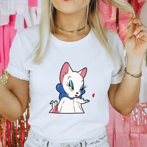 Tom & Jerry ,tom and Toodles Shirt, Heart, Couple T Shirt, Valentines ...