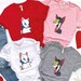 Tom & Jerry ,tom and Toodles Shirt, Heart, Couple T Shirt, Valentines ...