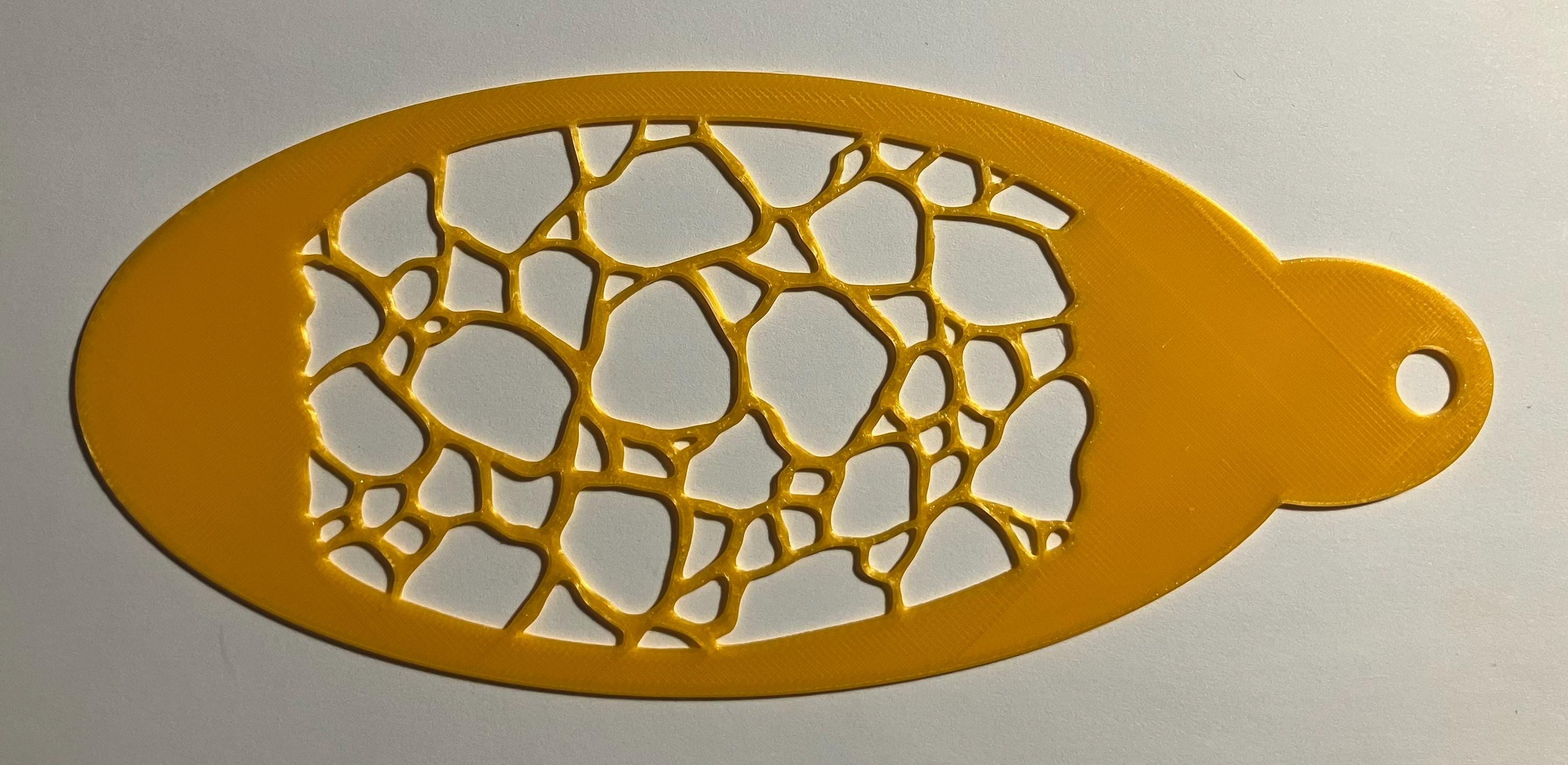 DIGITAL DOWNLOAD ~ 3D Printer Stencil ~ Ripples - Etsy