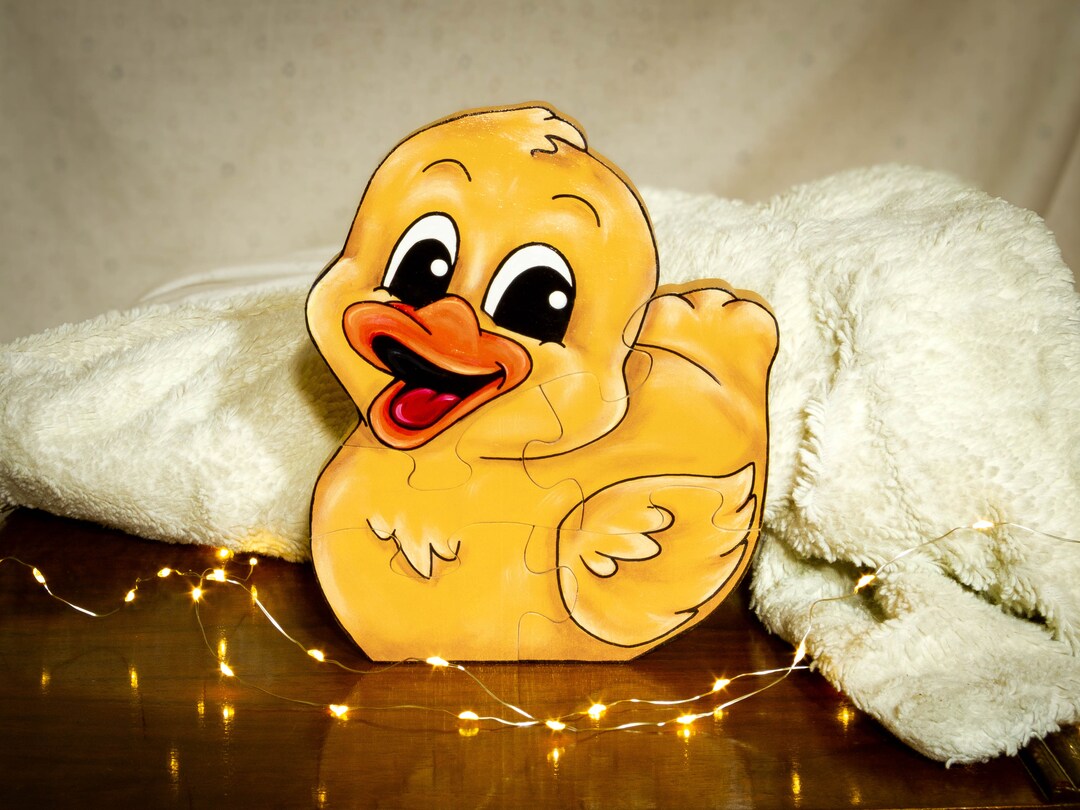 Duck Puzzle, Duckling Puzzle, Bird and Waterfowl Puzzle, Handmade ...