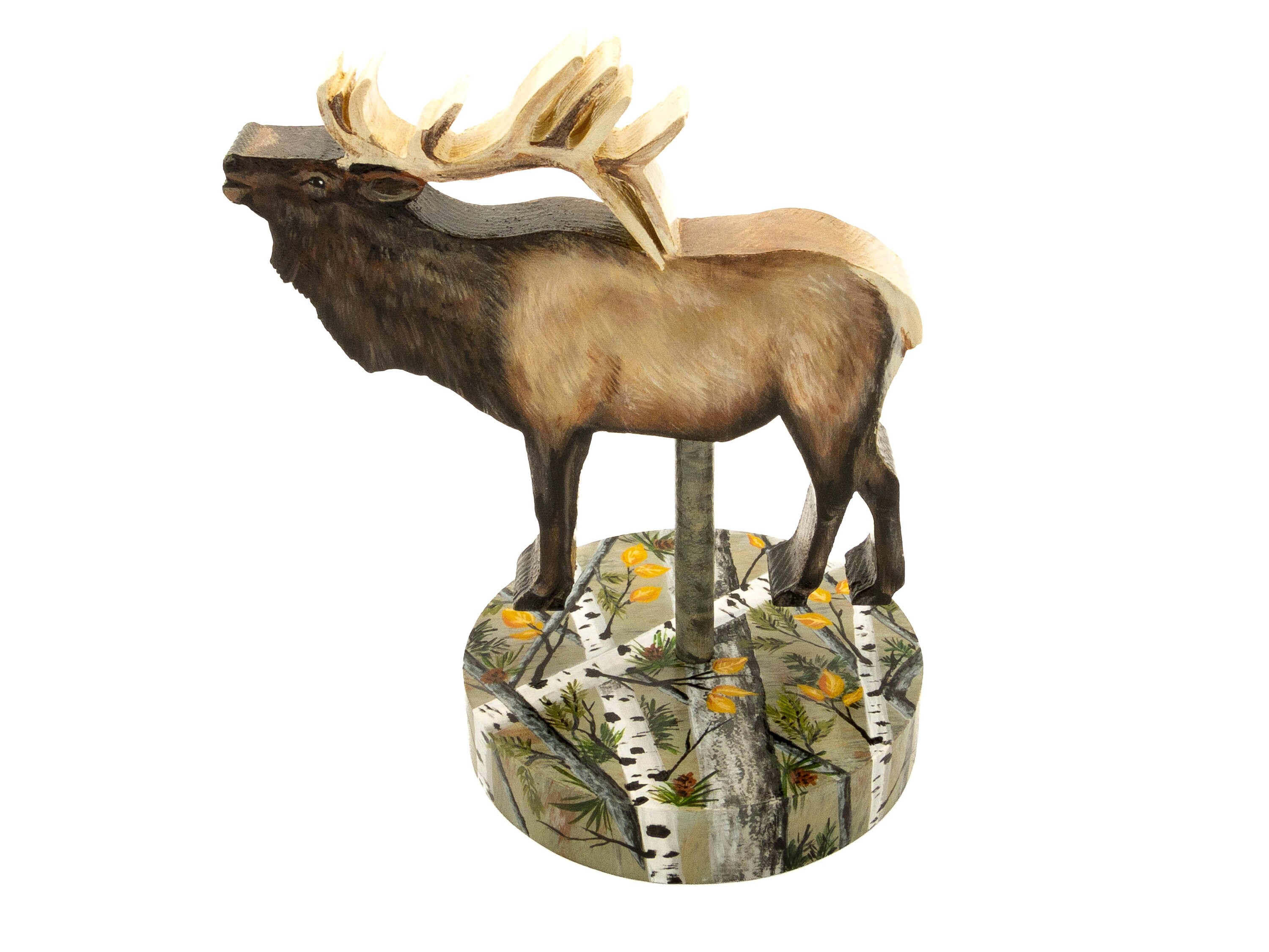 Elk Wood Home Décor Camouflage Décor With Pine and Aspen - Etsy