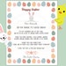 Editable Easter Bunny Letter Template Printable, Easter Basket Note ...
