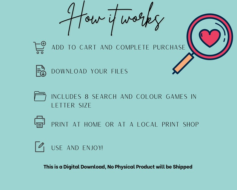 Search and Color Game Bundle, Printable Seek and Find Hidden Objects ...