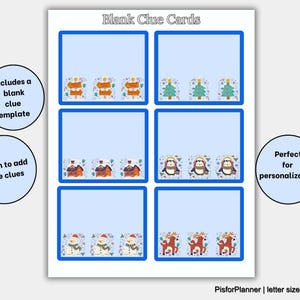 Christmas Scavenger Hunt for Kids, North Pole Adventure, Indoor Holiday ...