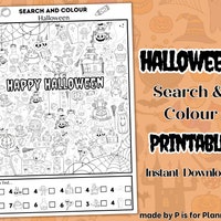 Halloween I Spy, Preschool Printable, Preschool Game, Halloween ...