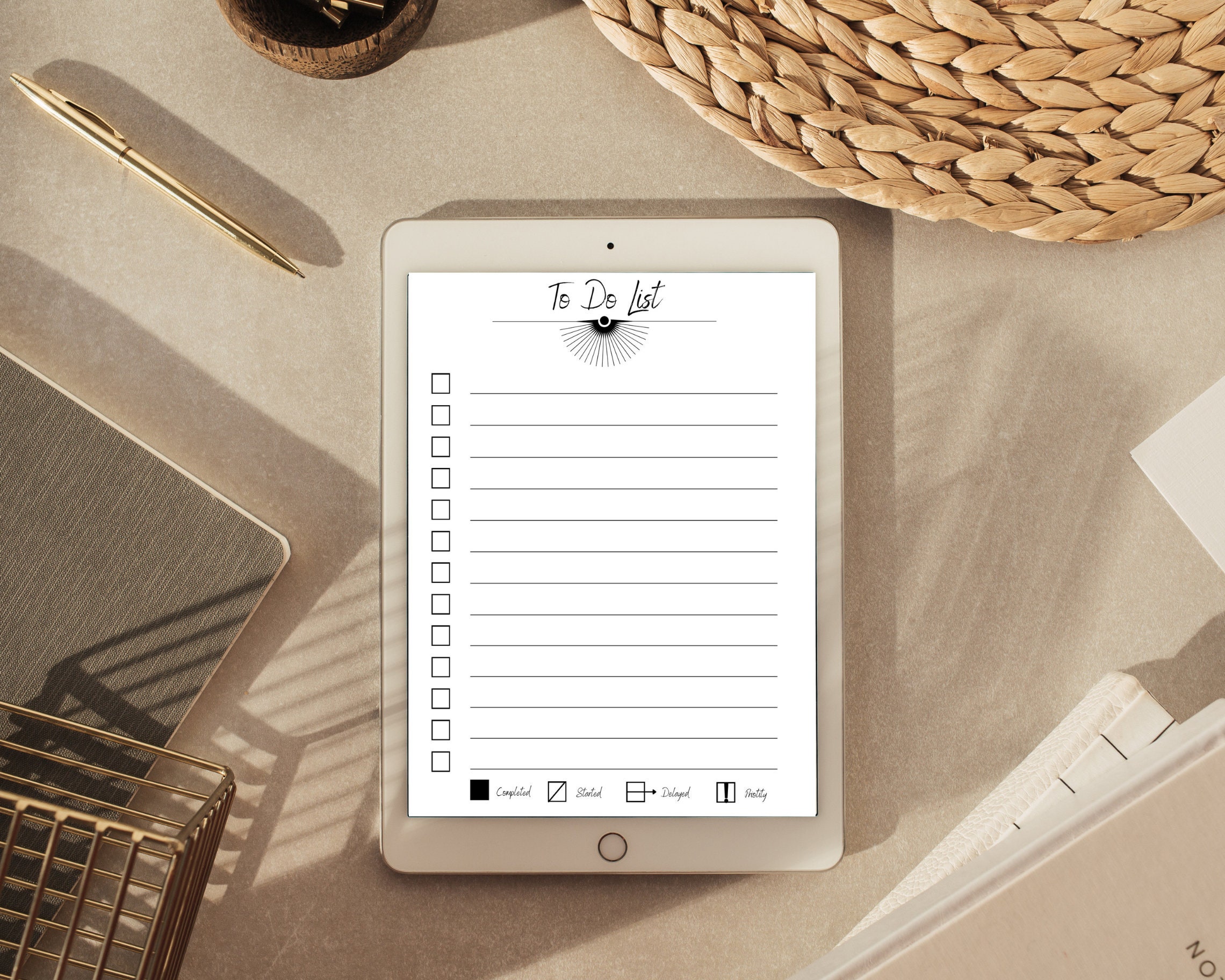 To Do List Printable, Task List Printable, Planner Insert, Digital to ...