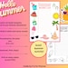 Summer Bucket List Printable, Personalized Summer Checklist for Kids ...