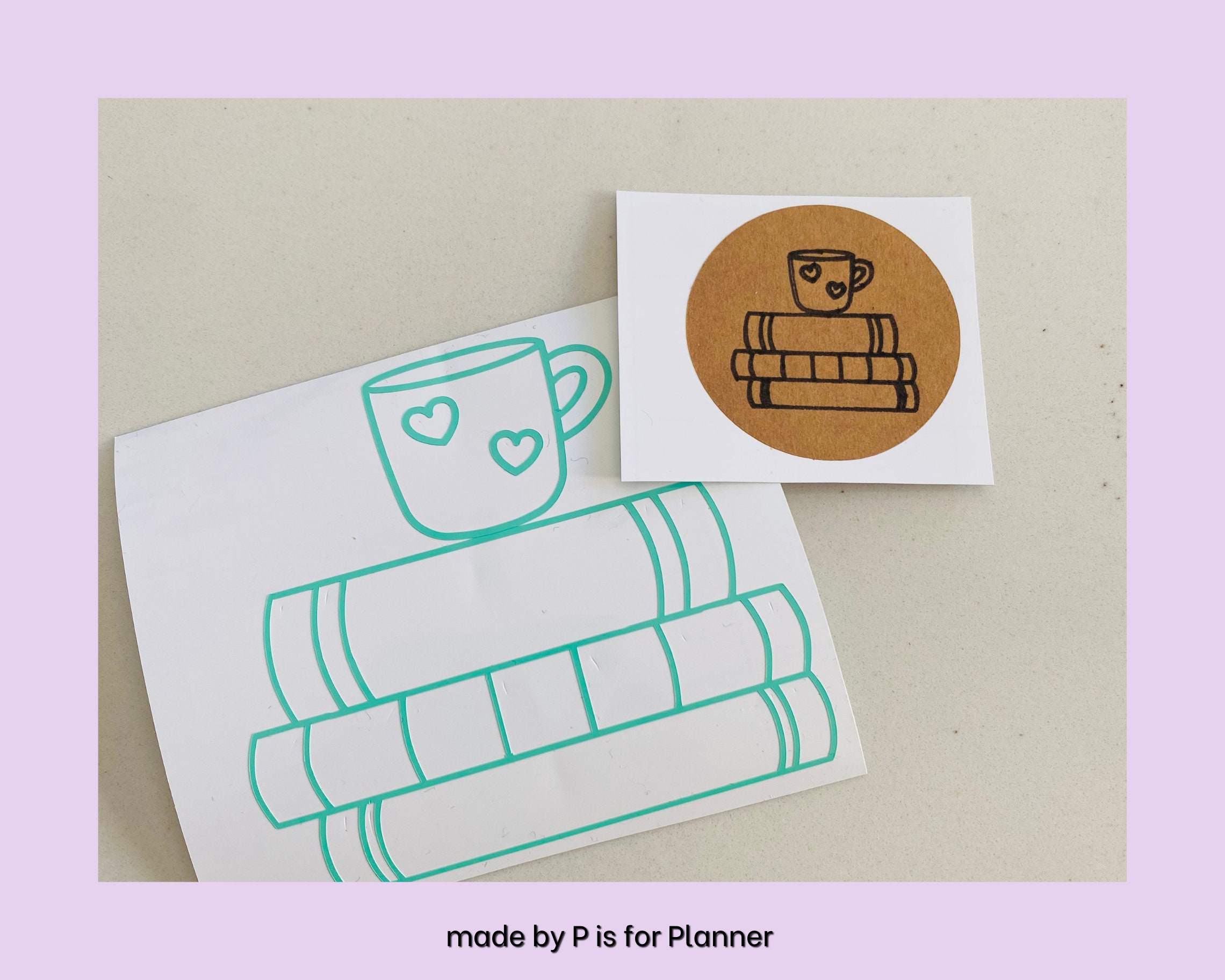 Book Stack Svg Cut Files With Four Different Variations, Cut Files for ...