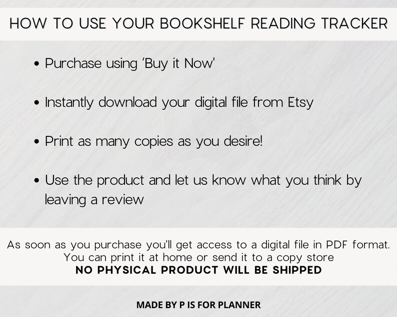 Bookshelf Reading Tracker Printable, Reading Challenge Bookshelf 52 ...