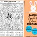 Easter Search and Colour Printable, I Spy Easter Game, Colouring Page ...