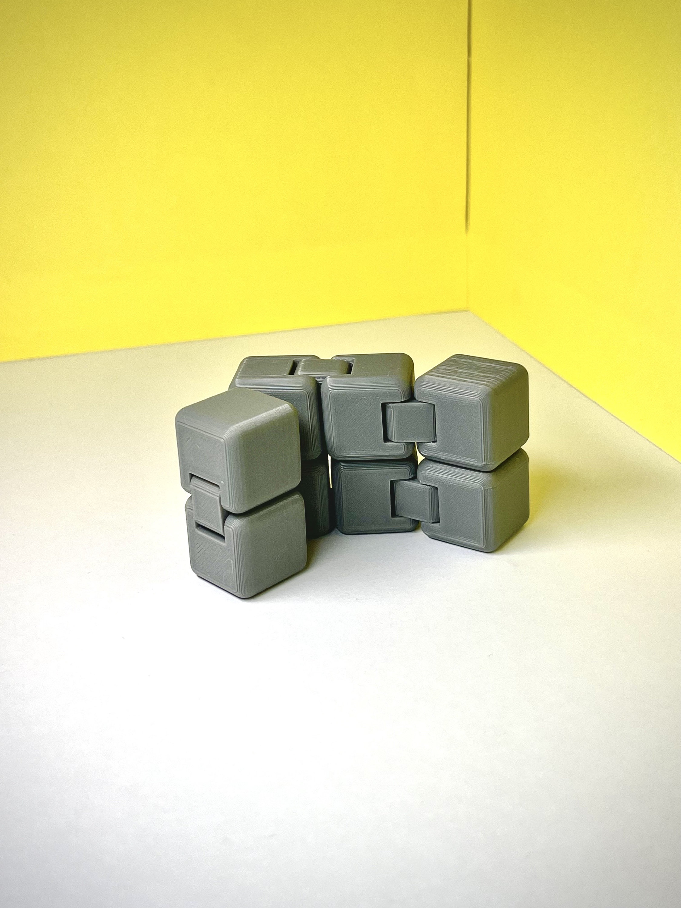 3D Printed Infinity Fidget Cube - Etsy