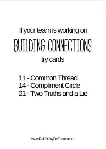 The Team Building Deck - Etsy