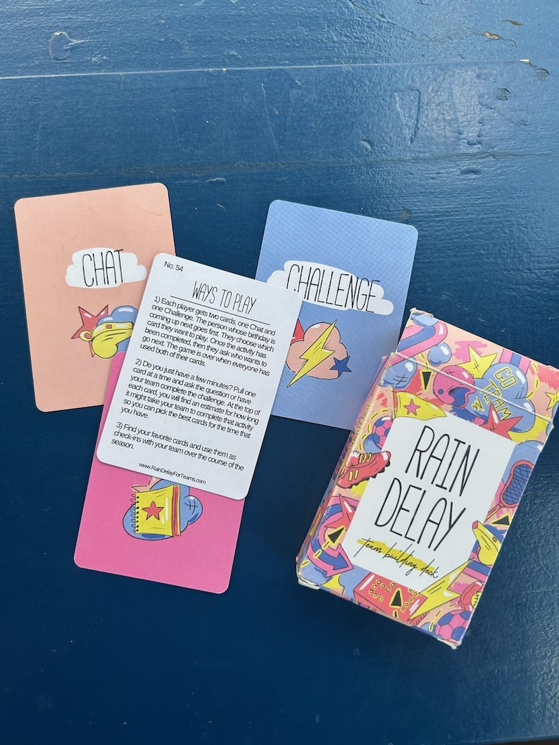 The Team Building Deck - Etsy