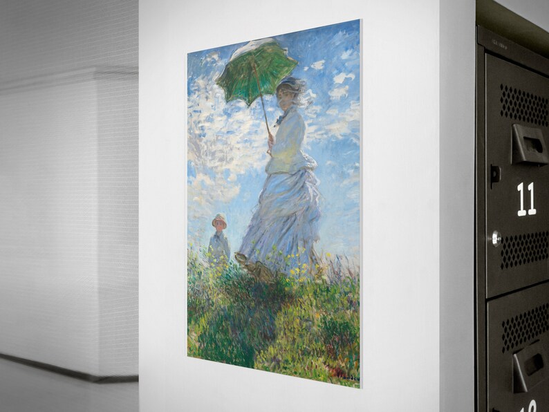 Madame Monet and Her Son by Claude Monet, Digital Art, Digital Download ...