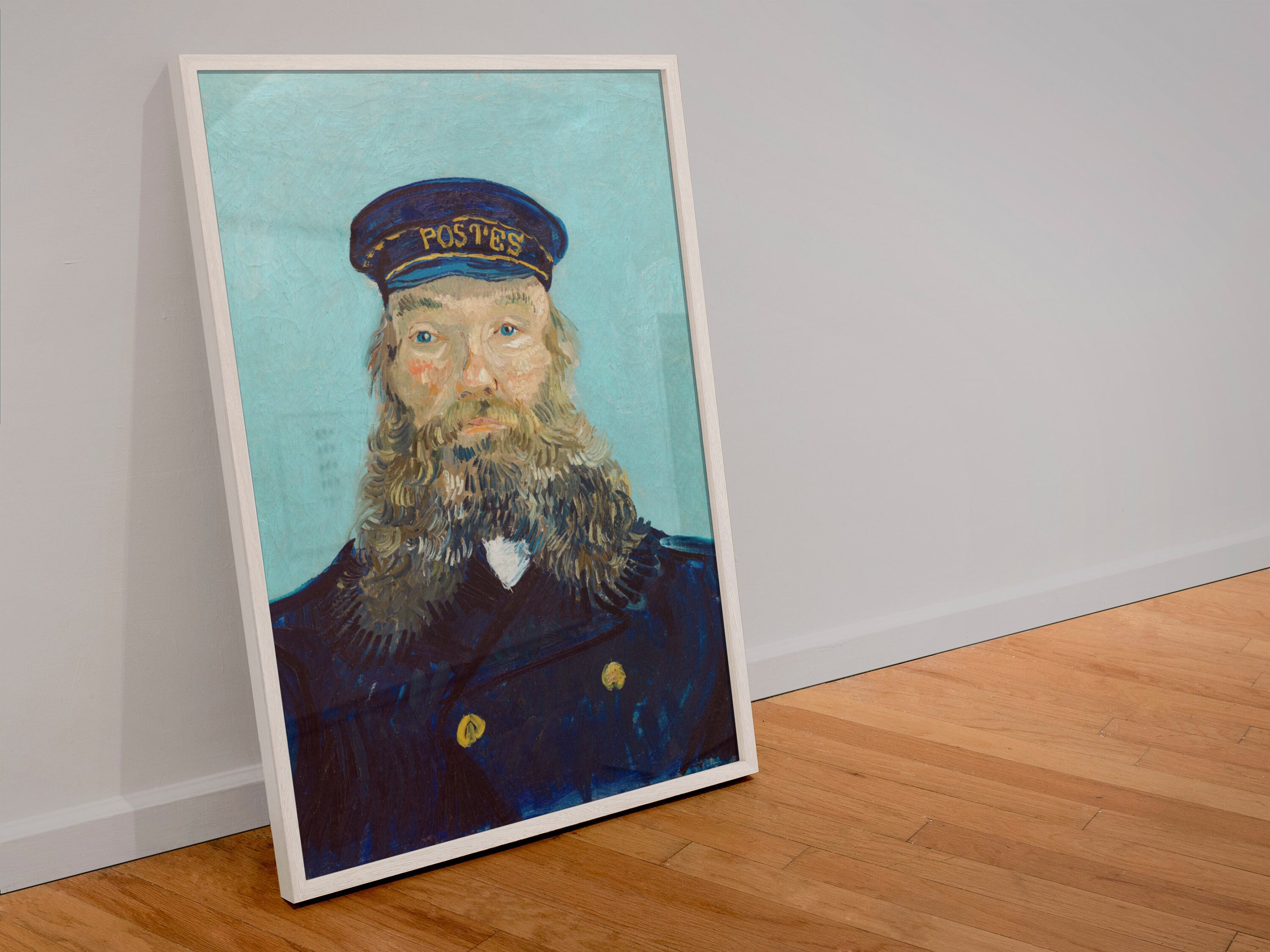 Portrait of Postman Roulin, Van Gogh Artwork, Digital Wall Art, Famous ...