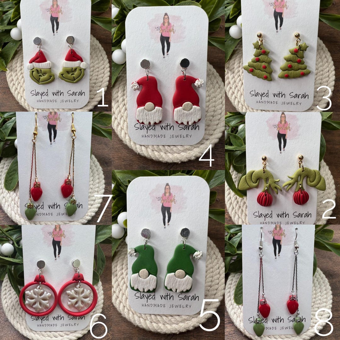 Christmas 2024 Dangle Collection - Etsy