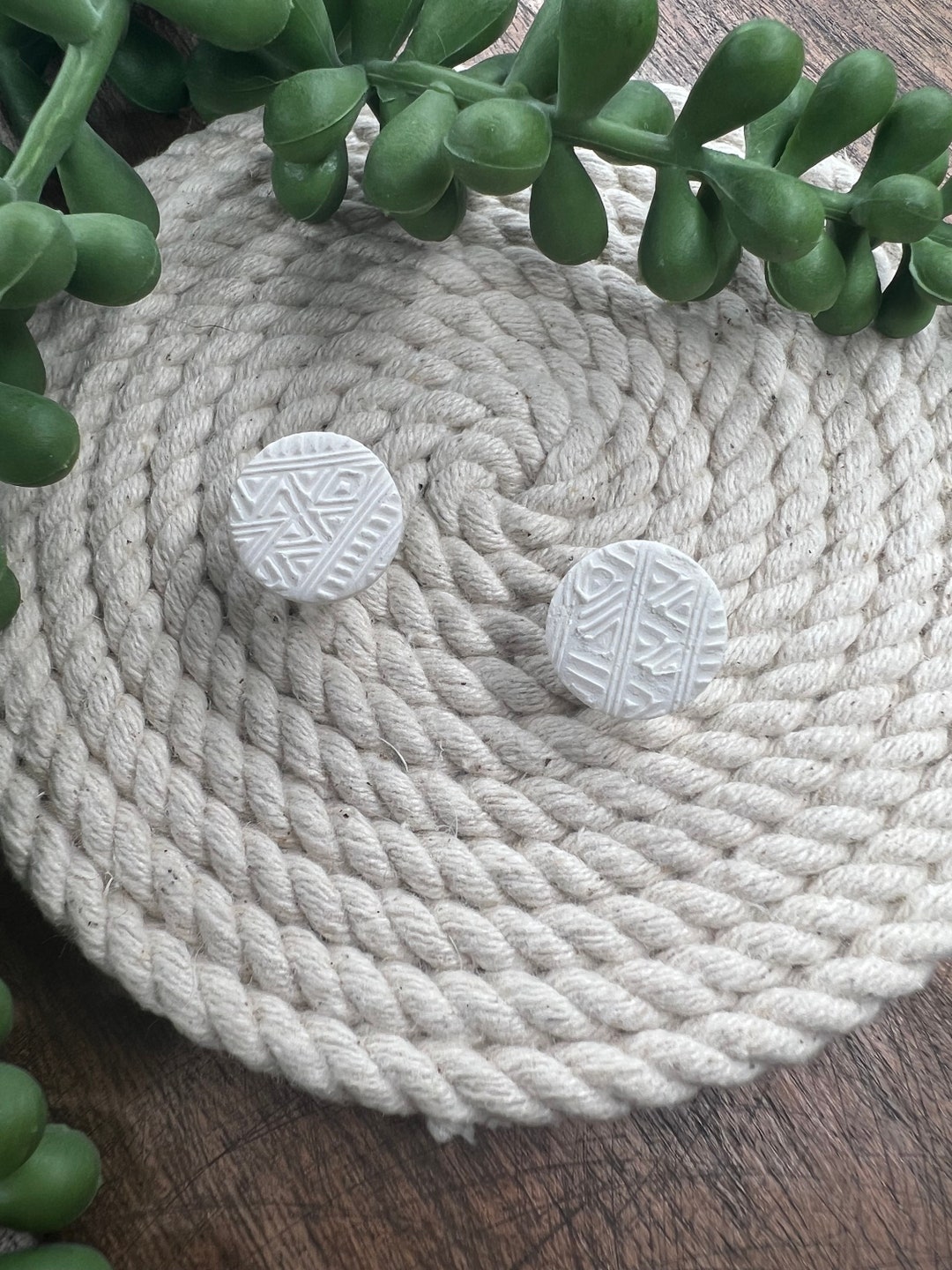 Aztec Studs - Etsy