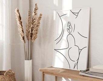 Anal Line Drawing Etsy