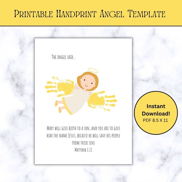 Christmas Handprint Art - Etsy