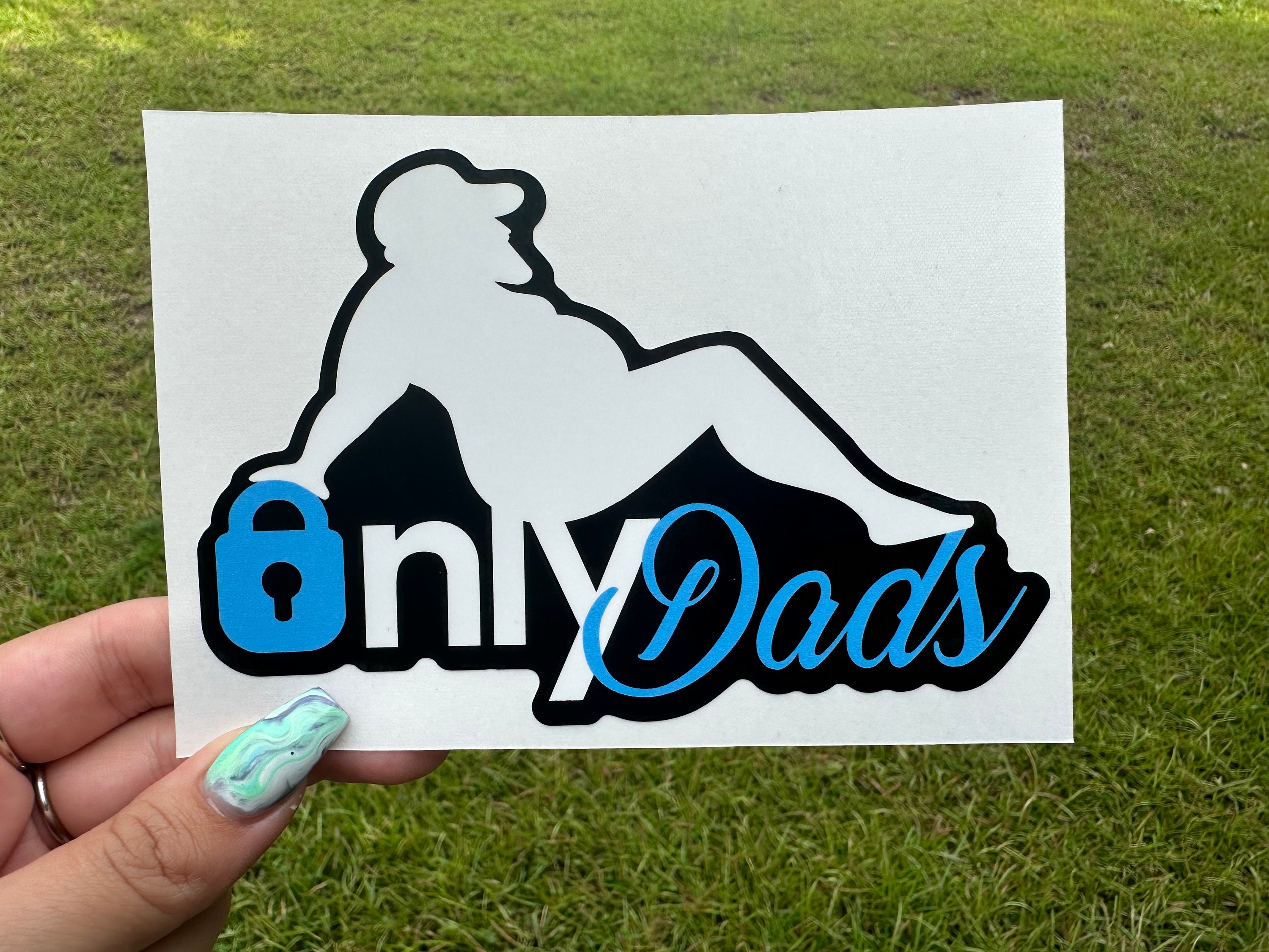 Only Dads Decal Etsy