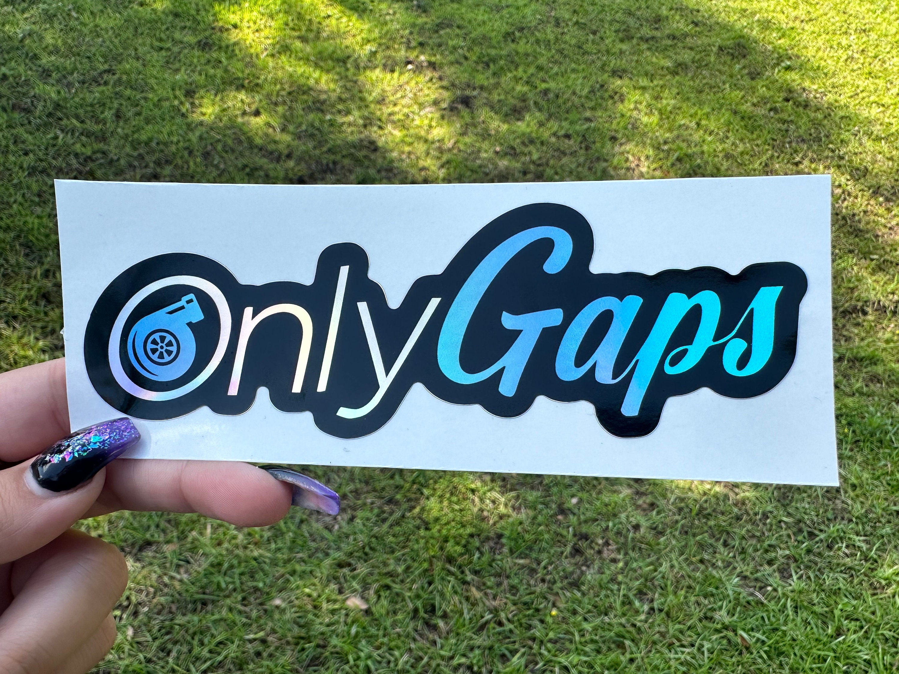Only Gaps Decal - Etsy