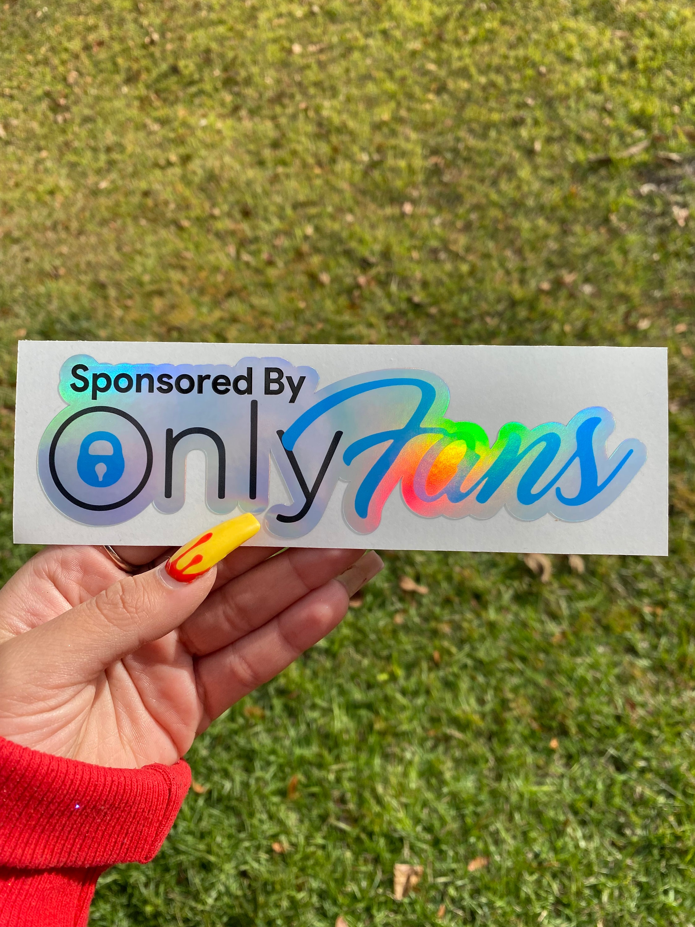 Only Fans Holo Decal - Etsy