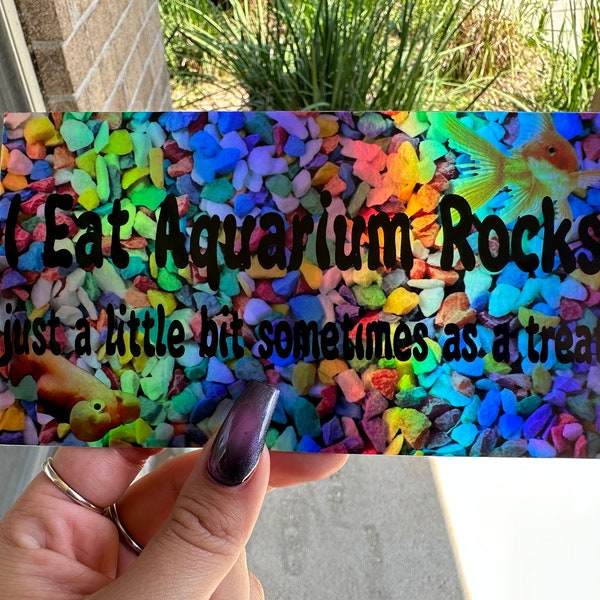 I Eat Aquarium Rocks - Etsy