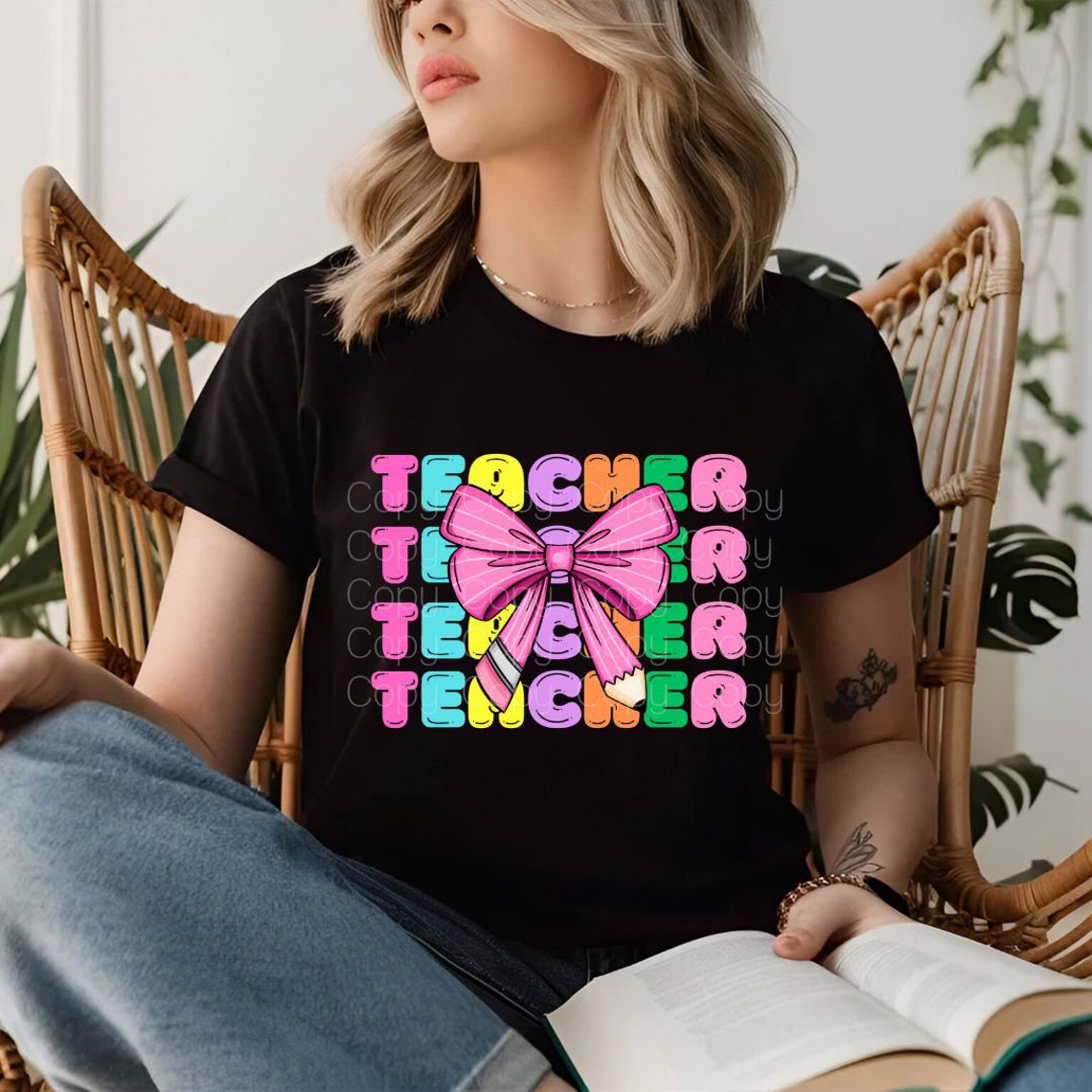 Coquette Teacher Png, Back to School Png, Teacher Appreciation Gift ...