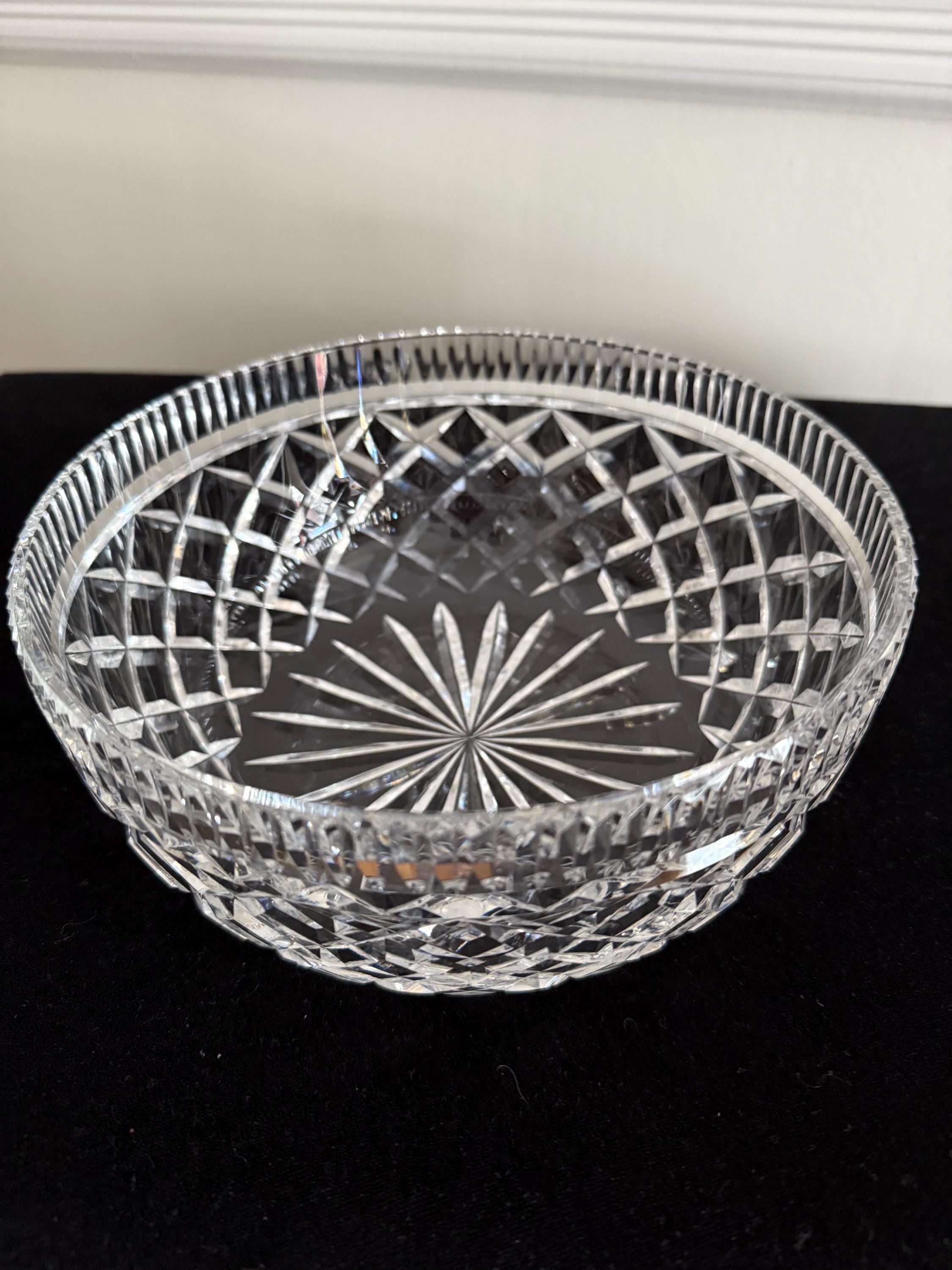 Vintage Waterford Crystal Killeen Pattern Glass Bowl - Etsy