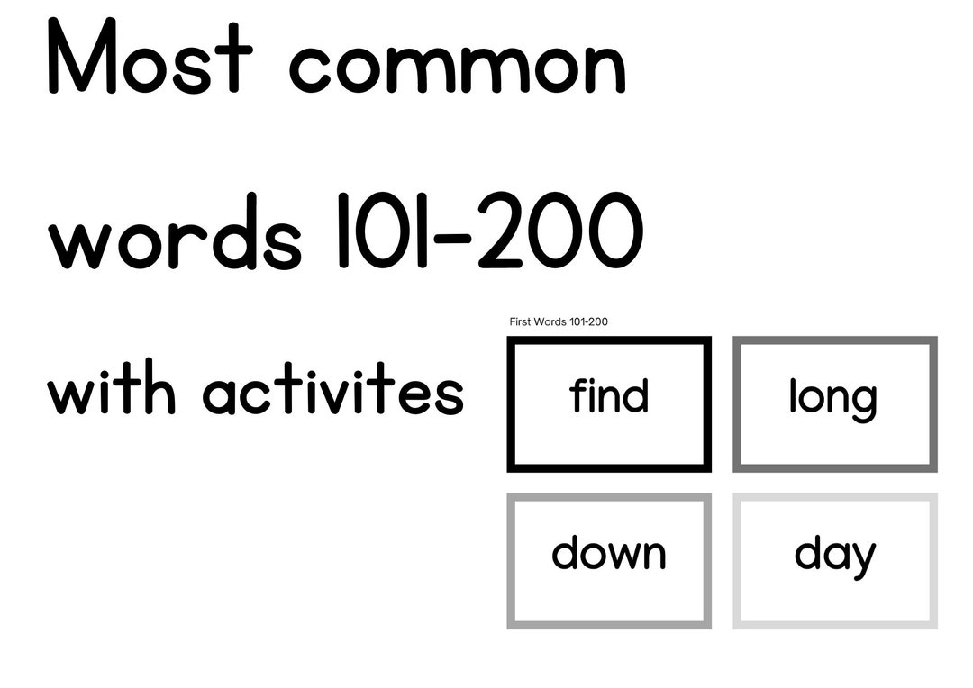 Flashcards and Interactive Learning Activities for the Top 101-200 ...