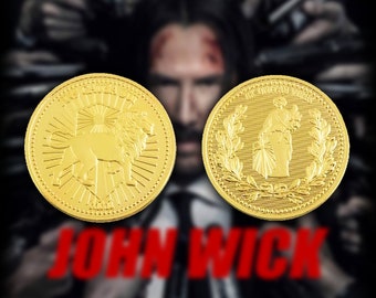 John Wick Continental Kit Includes Continental Coin and Card Kit, John ...